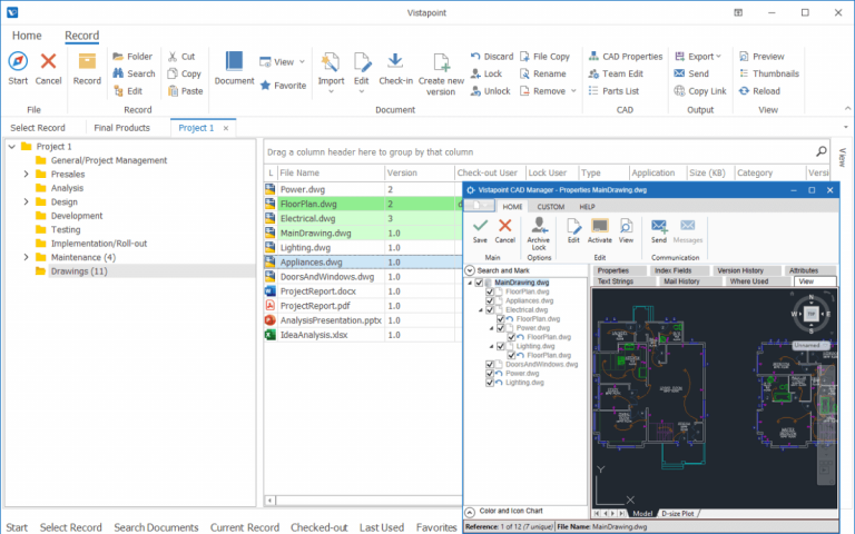 Engineering Document Management Software (EDMS)